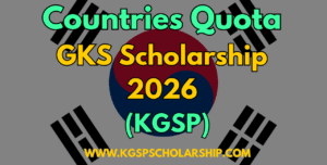 GKS Scholarship 2026 (KGSP) | Global Korea Scholarship